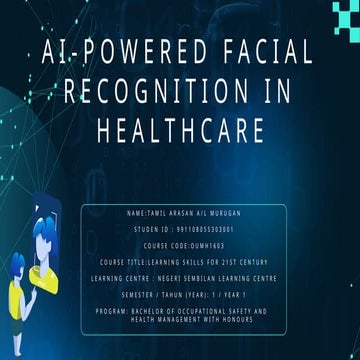 AI-Powered Facial Recognition in Healthcare_Assignment Slide | PPT