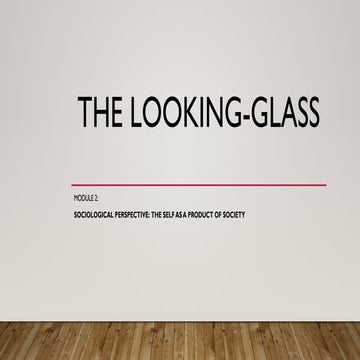 Sociological perspective self:the self as a product of society | PPTX ...
