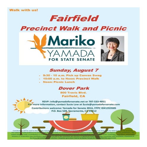 Flyer - State Senate Campaign | PDF