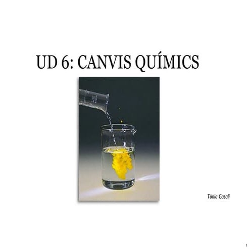 Canvis químics | PDF