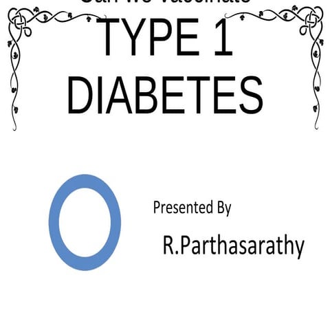 Type 1 Diabetes | PPT