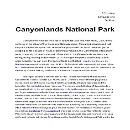Canyonlands | PPTX