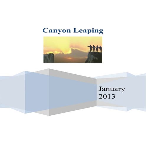 Canyon Leaping White Paper - 2013 | PDF