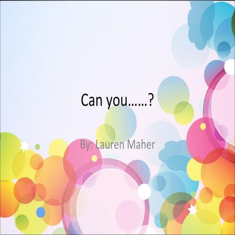 Can you | PPT