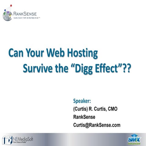 Can Your Web Hosting Survive The Digg Effect? | PPT