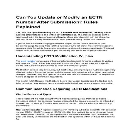 Can You Update or Modify an ECTN Number After Submission_.pdf