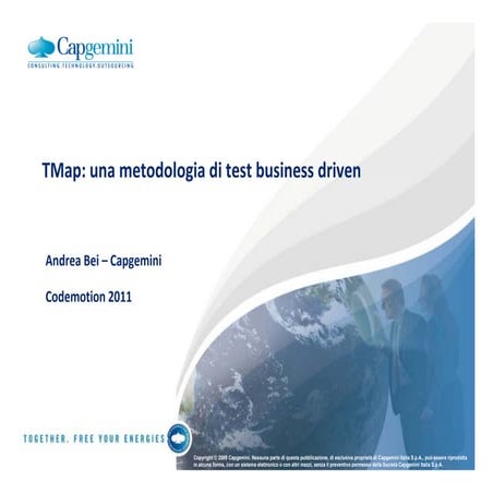 TMap: una metodologia di test business driven | PDF