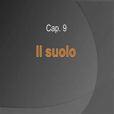 il suolo | PPT