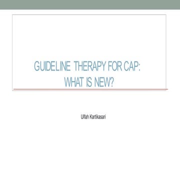 ALGORITMA CAP inpatient,HAP,VAP Pneumonia | PPTX