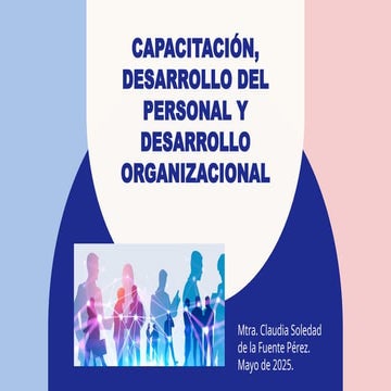 Capitulo, Des. Pers. y Des. Org. 2025.pptx