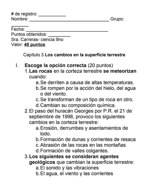EXAMEN: Metodo Científico | PDF