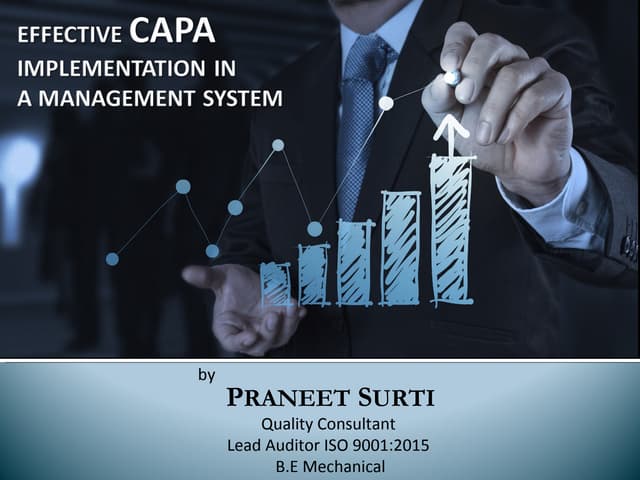 Corrective & Preventive actions (CAPA) | PPTX