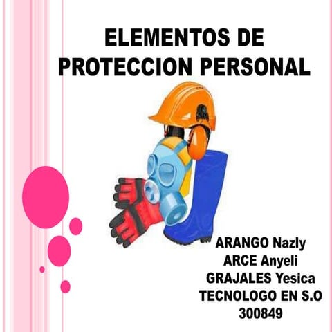 Equipo de Proteccion Personal presentacion.ppt