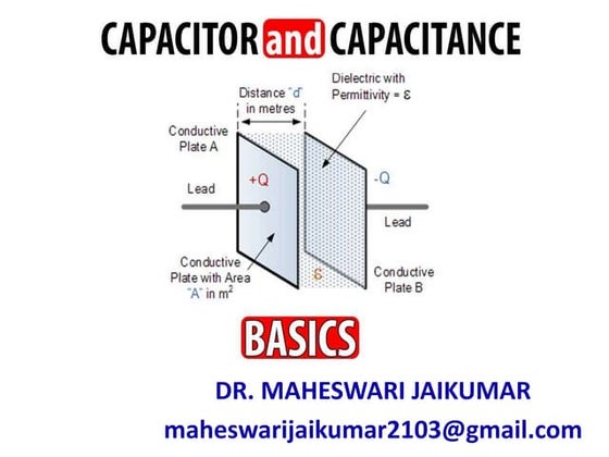 Capacitor Presentation | PPTX | Chemistry | Science