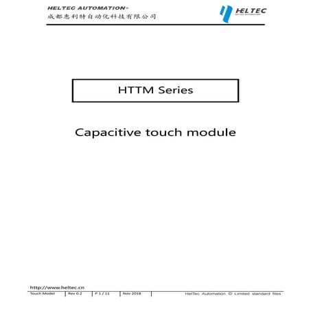 Capacitive_touch_module_V0.2.pdf | Computer Peripherals | Computing