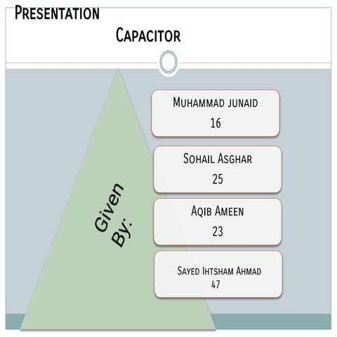 PHYSICS INVESTEGATORY PROJECT CAPACITOR CLASS 12 | PDF