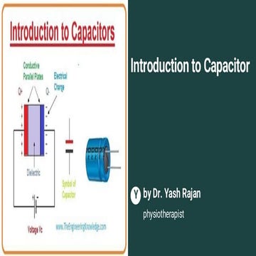 Introduction-to-Capacitors For school level | PPTX