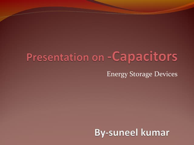 Class 12th Physics Project File (Capacitors) 23-24 | PDF