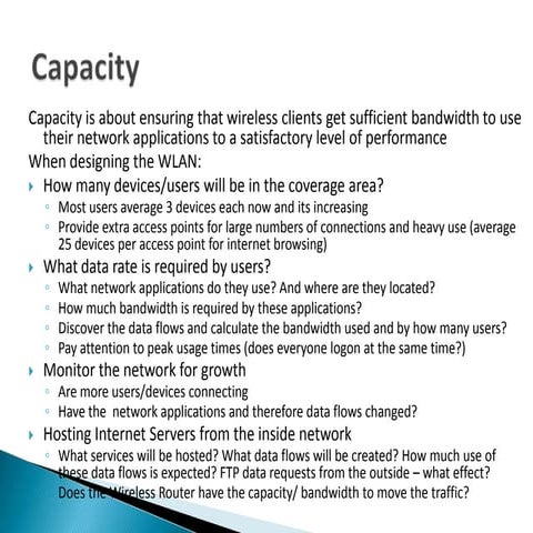 Capacity | PPT