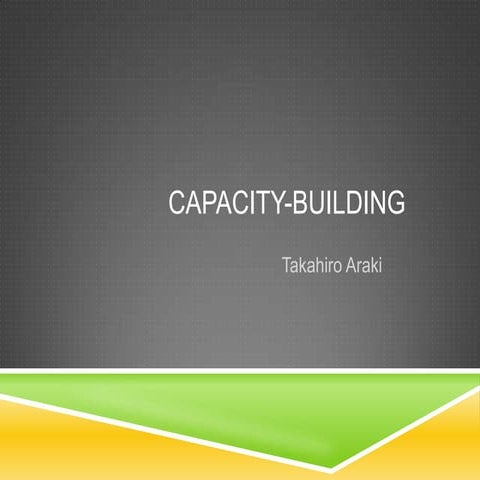 Capacity building | PPT