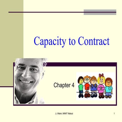 Capacity to-contract | PPT