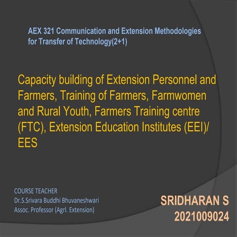 Capacity Building of the extension in agriculture.pptx