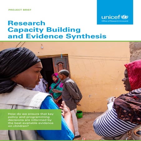 Research capacity building and evidence synthesis — Project brief | PDF | Parenting | Family and ...