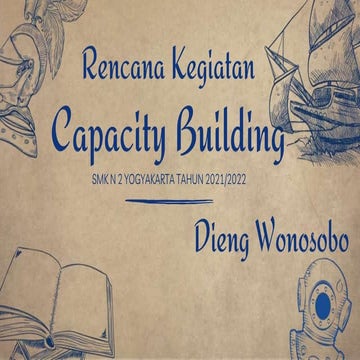 CAPACITY BUILDING PRESENTATION WONOSOBO JATENG | PPTX