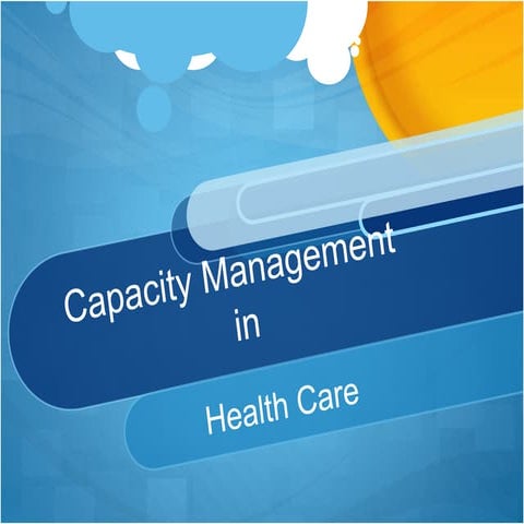 Capacity management | PPTX