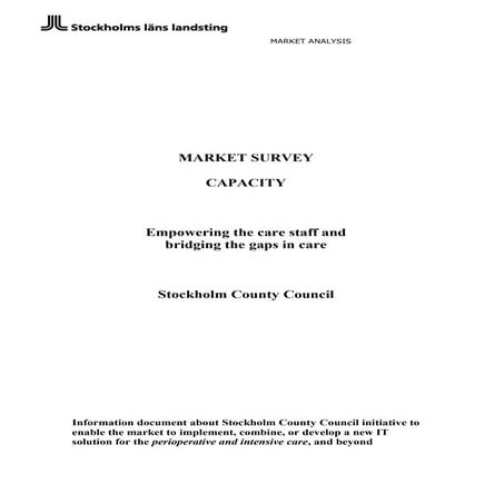 Capacity Market Survey | PDF