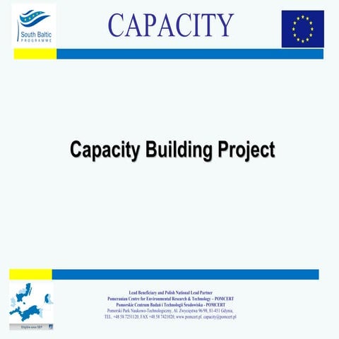 Capacity project presentation_20100406 | PPT