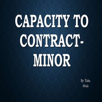CAPACITY TO CONTRACT-BUSINESS LAW MINOR.pptx