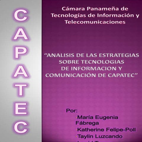 Capatec Estrategias TecnolóGicas De | PPTX