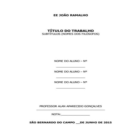Capa trabalho | DOCX