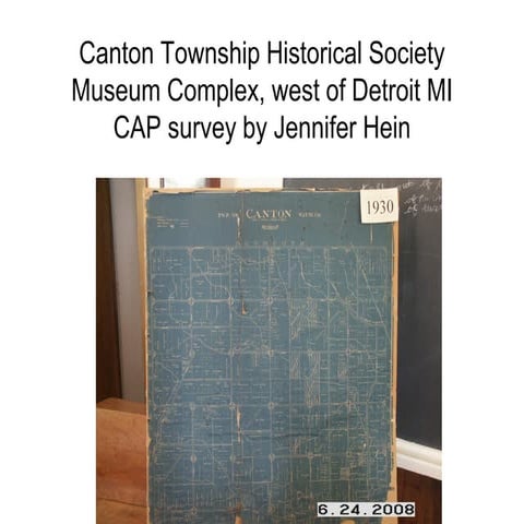 Museum Review - Detroit suburb, Canton Township History Center ...