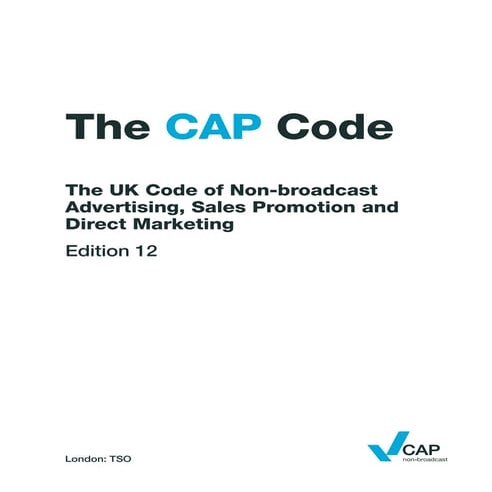 Cap code 0712 | PDF | Advertising Industry | Industries