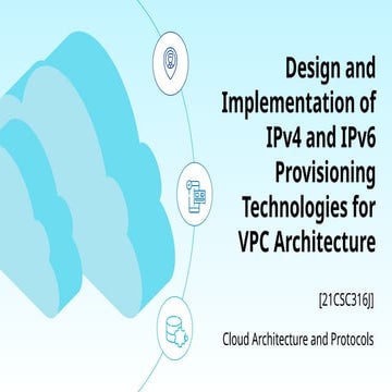 Cloud Architecture and protocols ipv6 addressing.pptx
