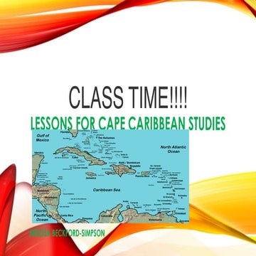 Caribbean studies notes_ | DOCX