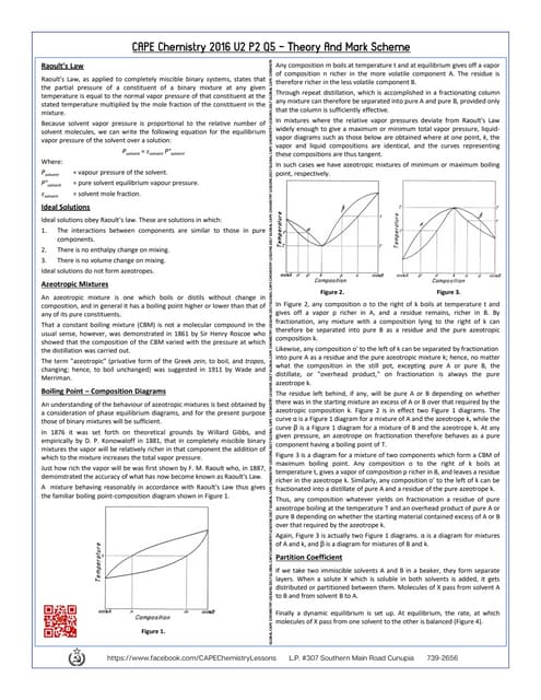 Liquid-Vapor Equilibria in Binary Systems | PDF | Chemistry | Science
