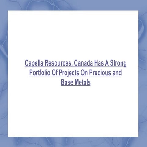 Capella Resources | PPT
