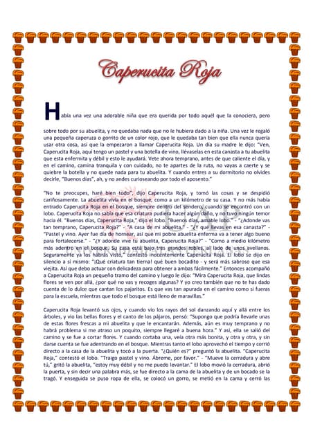 Caperucita roja | PPT