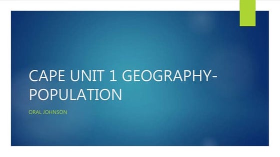 Simple explanations with answers to CSEC Geography 2019 multiple choice ...