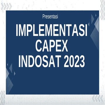 Akutanasi manajemen CAPEX.CAPITAL EXPENDITURE | PDF