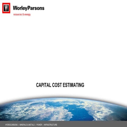 Capital Expenditure Estimating Cost of Project | PPT