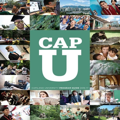 Capilano university program-guide 2016 -2017 | PDF