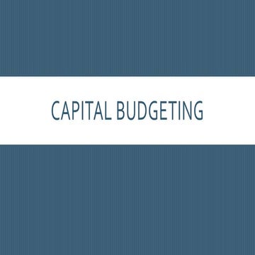 Capital Budgeting Sensitivity Analysis.pptx