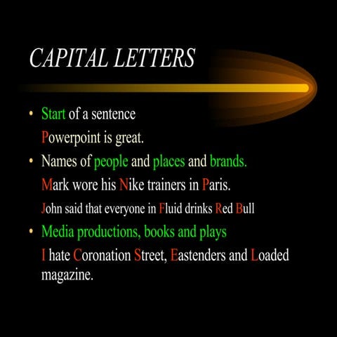 Capital Letters | PPT