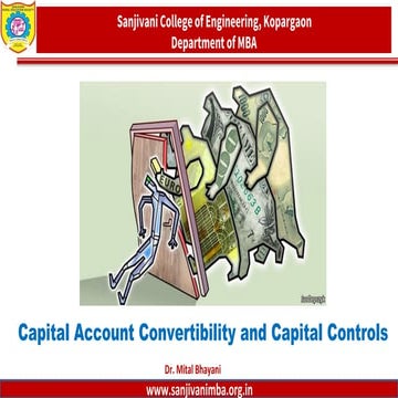 Capital account convertibility and capital controls | PPT