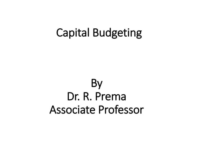 capital budgeting questions and answer.pdf | Stocks and Bonds ...