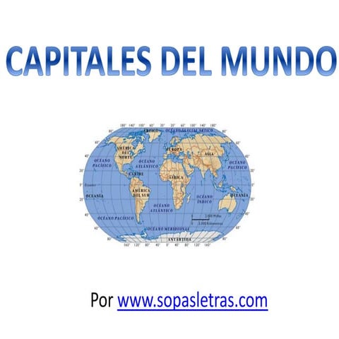 Capitales del Mundo | PPTX